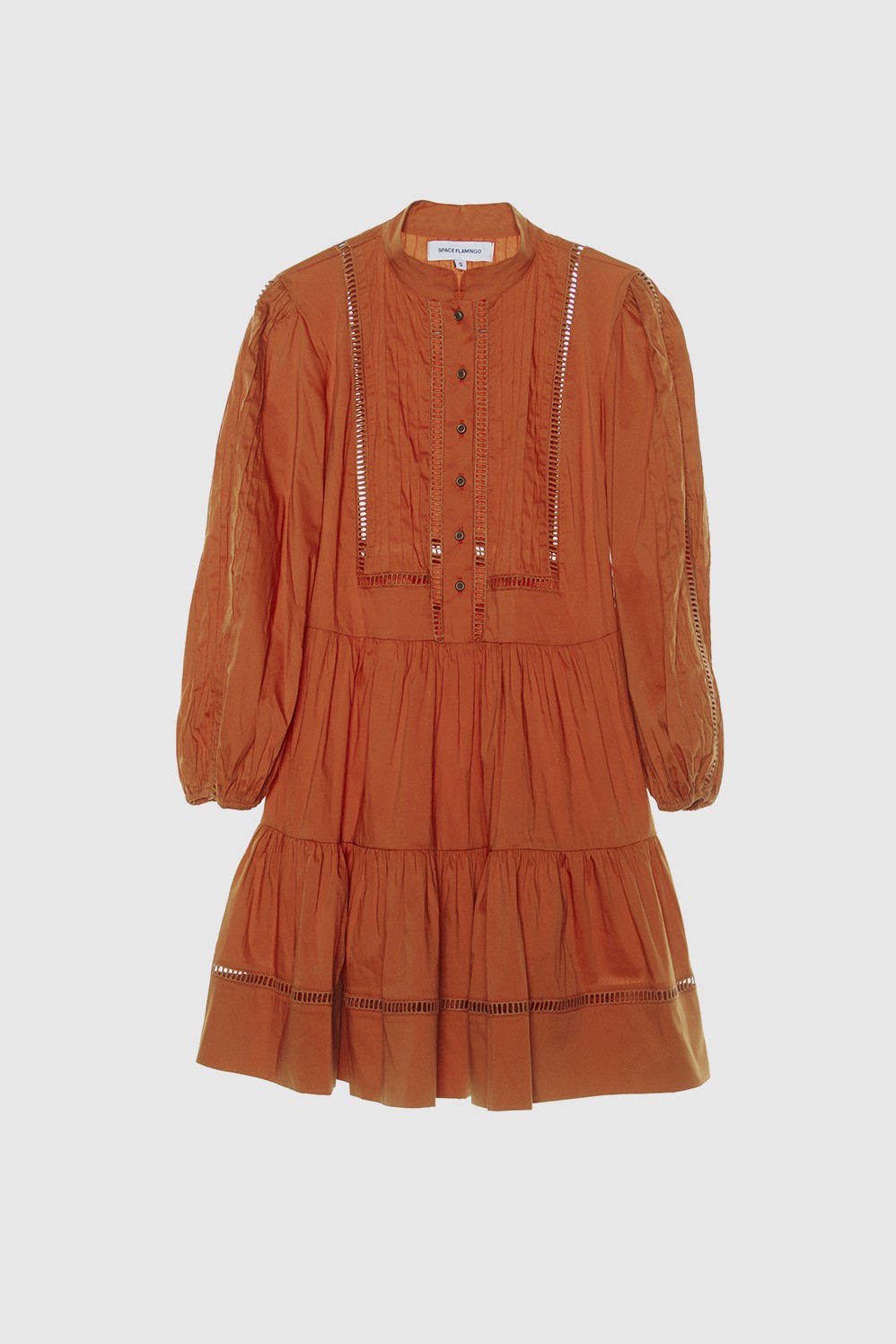 VESTIDO JARETAS TEJA